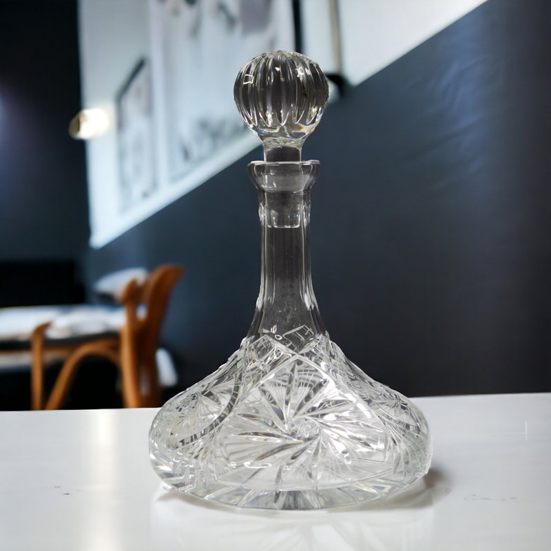 Vintage Wine Decanter - Etsy