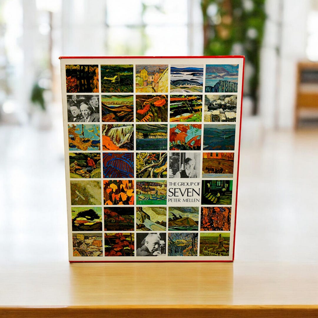 The Group of Seven by Peter Mellen 1971 Illustrated Hardcover Art Book in Slip Case - Etsy