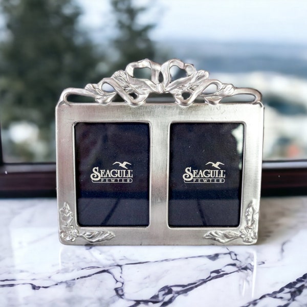 Pewter Photo Frame - Etsy