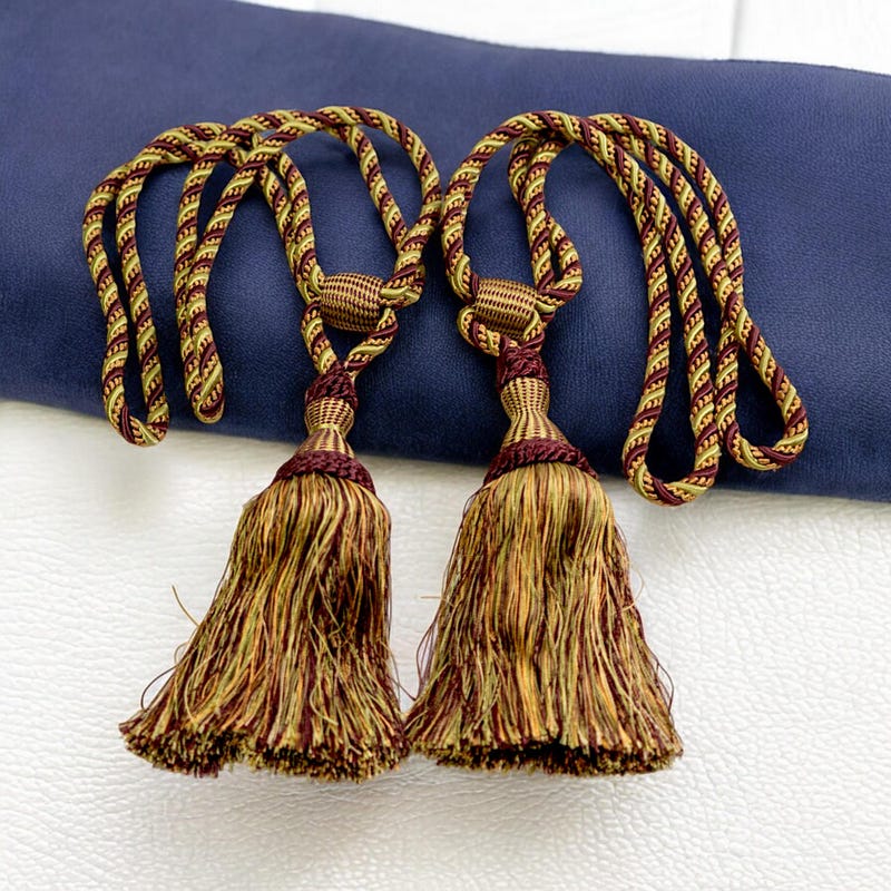 Rope Curtain Tie Backs - Etsy