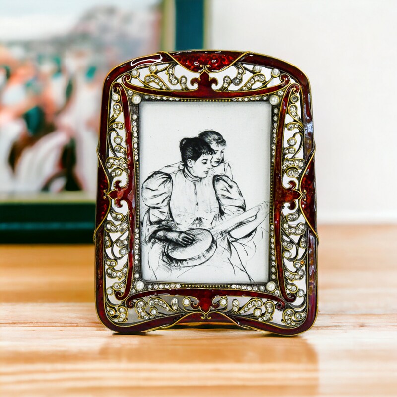 Rhinestone Frames - Etsy