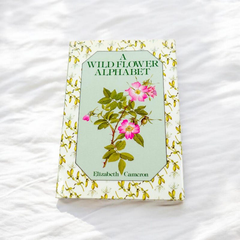 Vintage Flower Book - Etsy