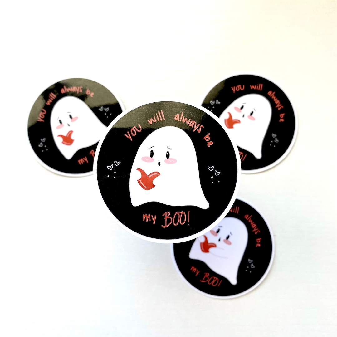 Ghost Sticker Love Sticker Halloween Sticker Halloween Tomb - Etsy
