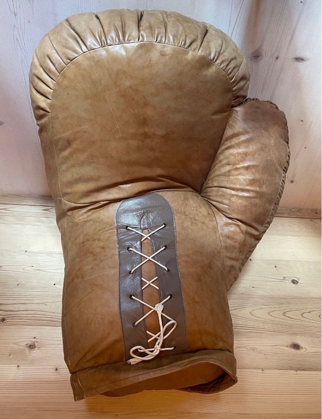 Original De Sede DS 2878 Boxing Glove Armchair From the 70s in Natural ...