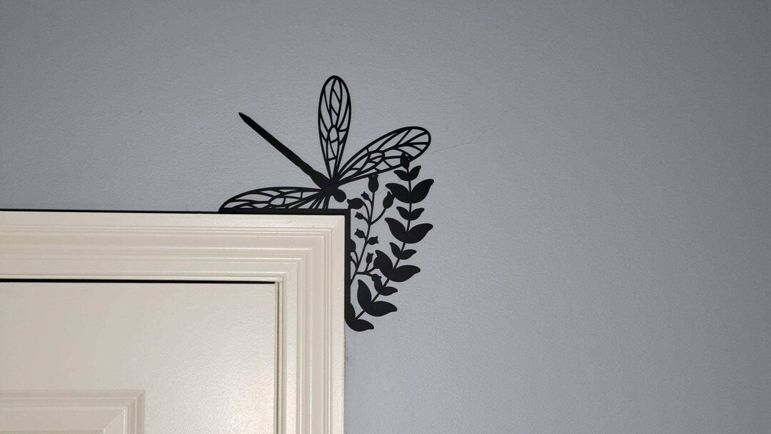 Dragonfly Door Decoration (new Acrylic Material) - Etsy