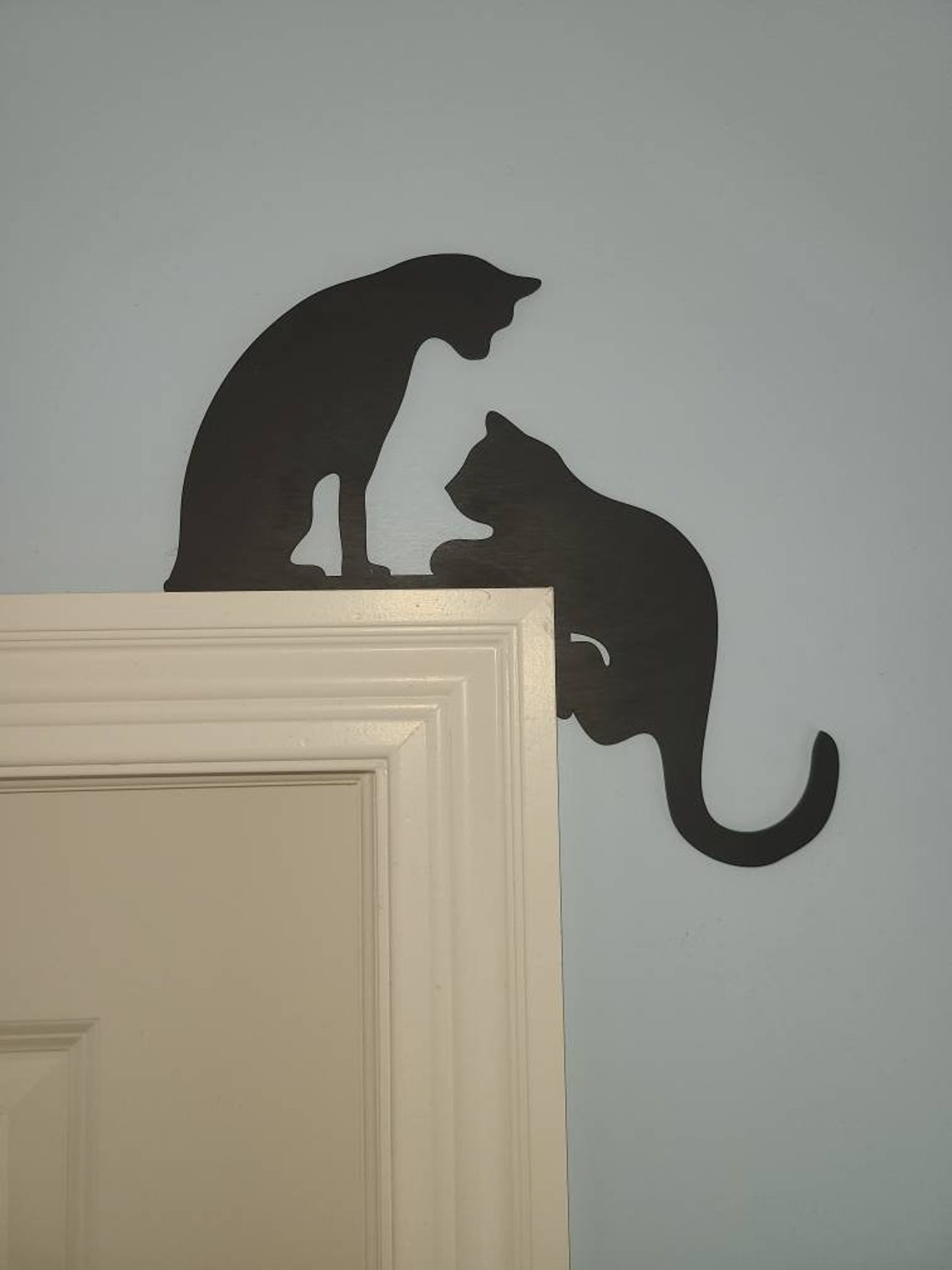 Cat Door Decoration new Acrylic Material - Etsy