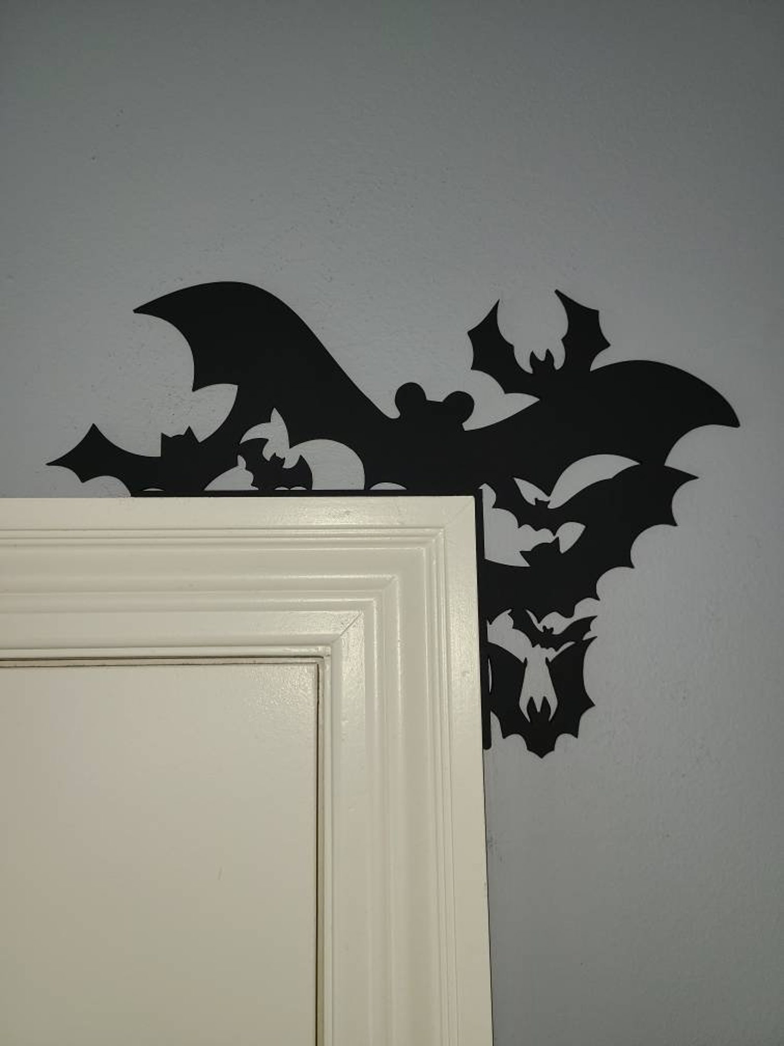 Bat Door Decoration (new Acrylic Material) - Etsy