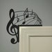 Musical Door Decoration (new Acrylic Material) - Etsy