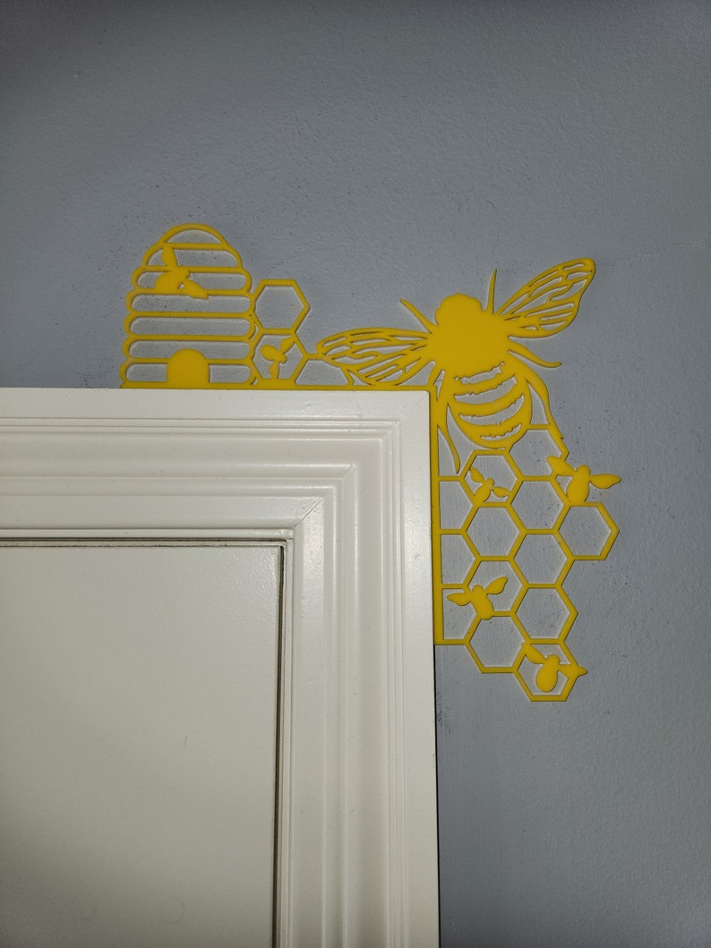 Bee Door Decoration (new Acrylic Material) - Etsy