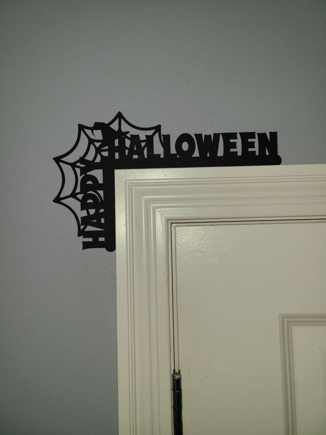 Happy Halloween Door Decoration (new Acrylic Material) - Etsy