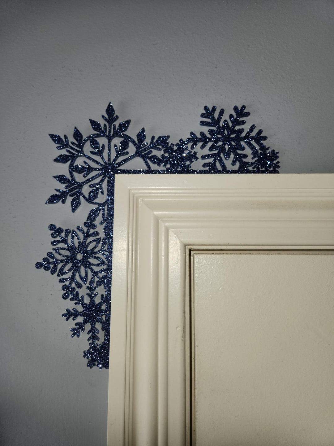 Snowflake Door Decoration new Acrylic Material - Etsy