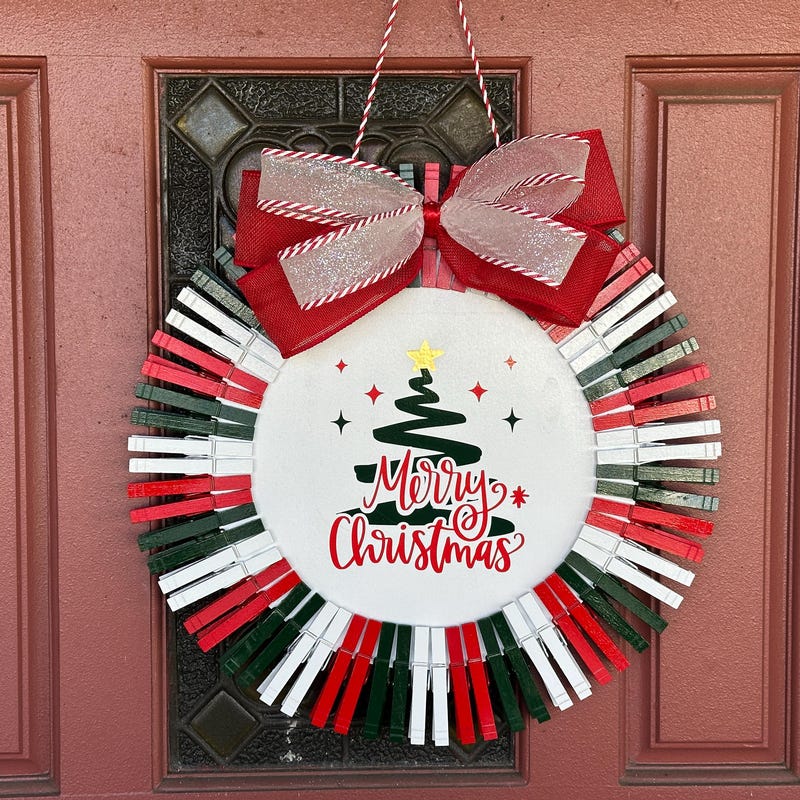 Christmas Clothespin - Etsy