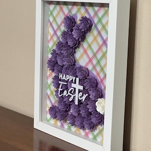 Easter Bunny Shadow Box - Etsy