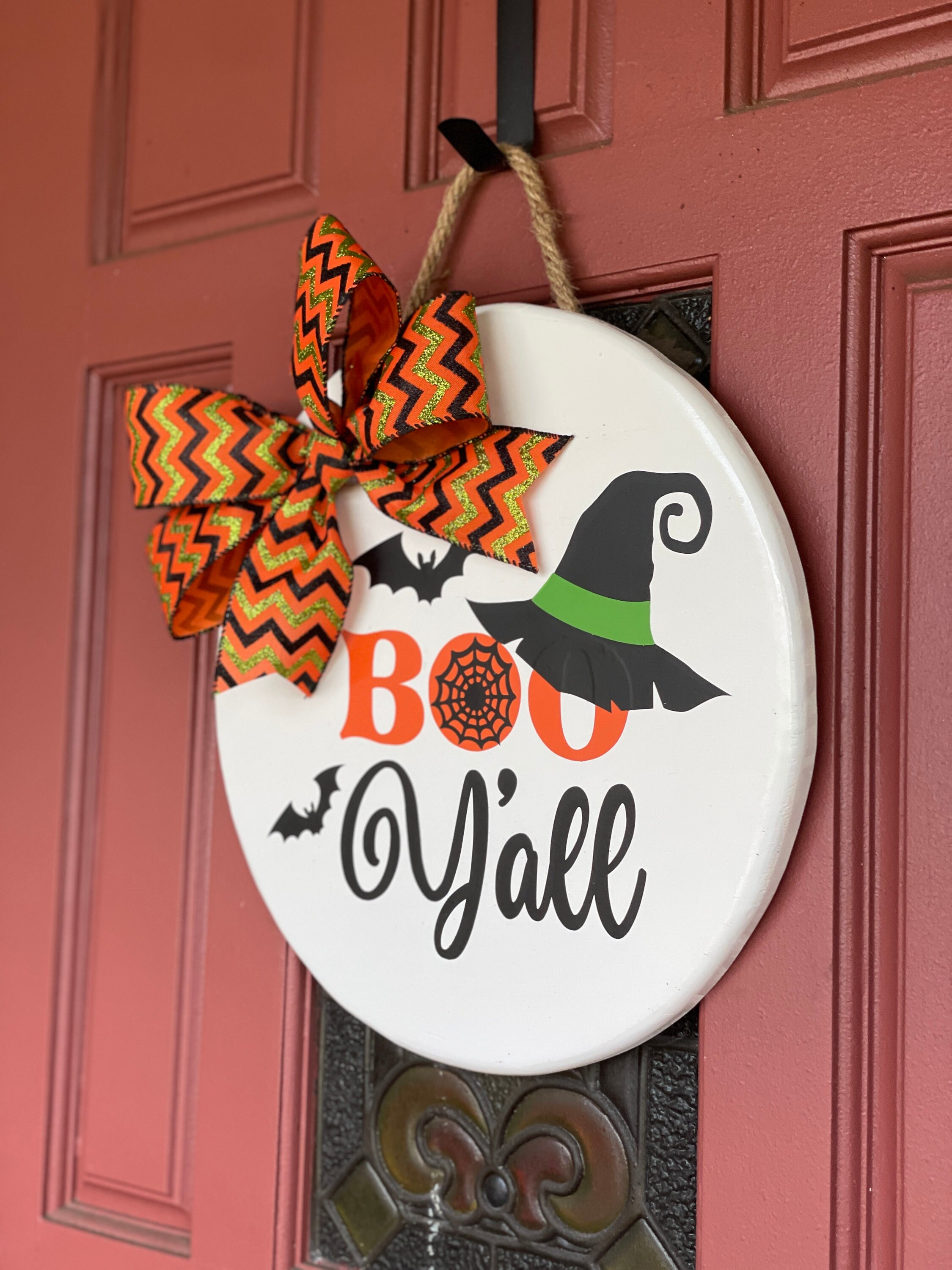 Halloween Door Hanger - Etsy