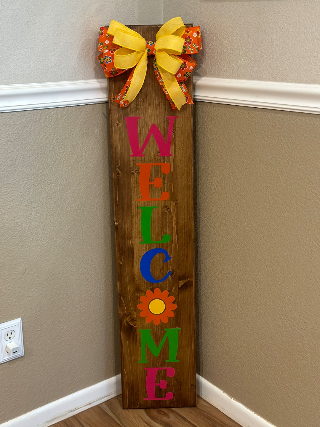 Welcome Summer Porch Sign - Etsy