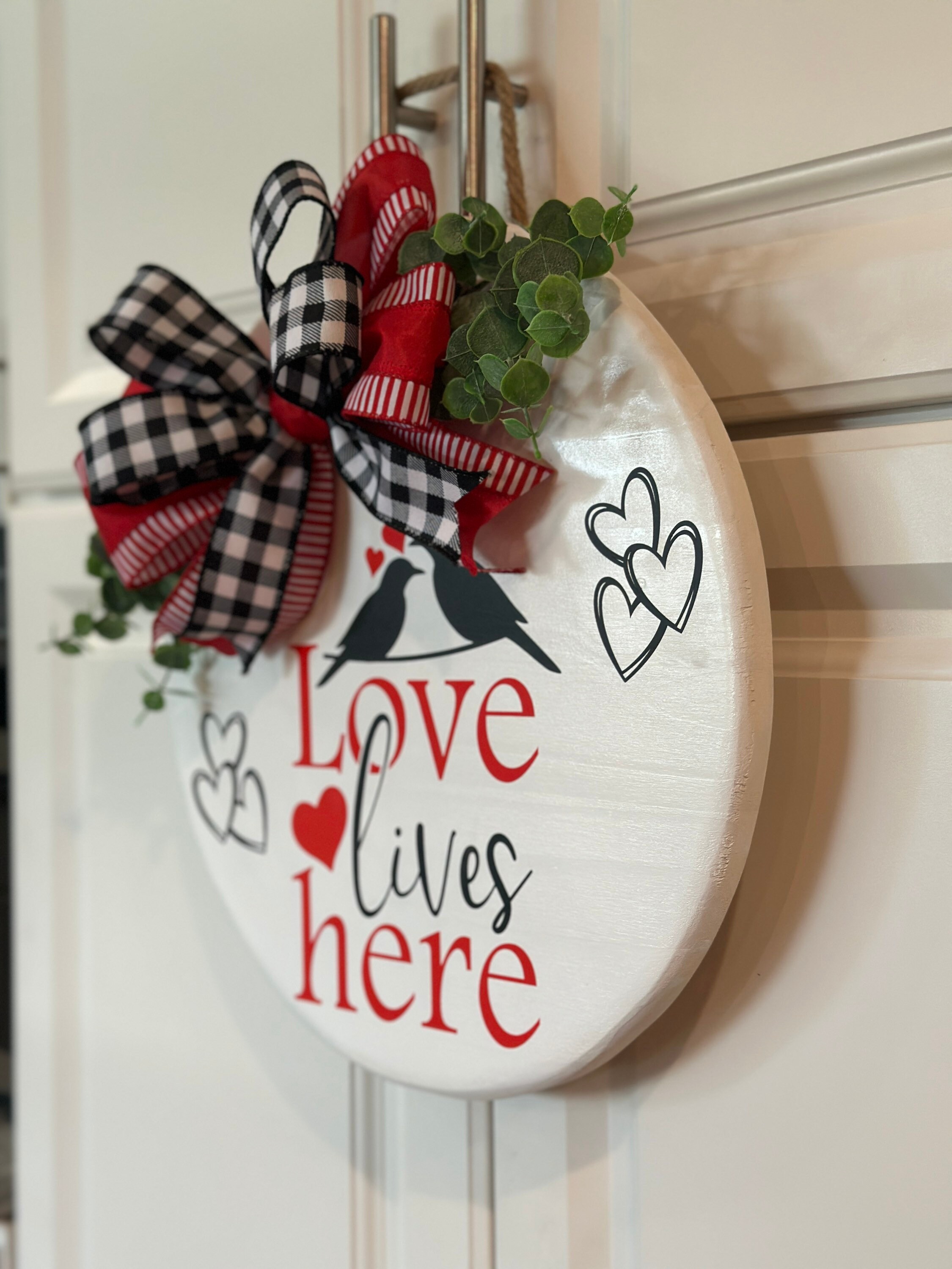 Valentine’s Day Door Hanger - Etsy