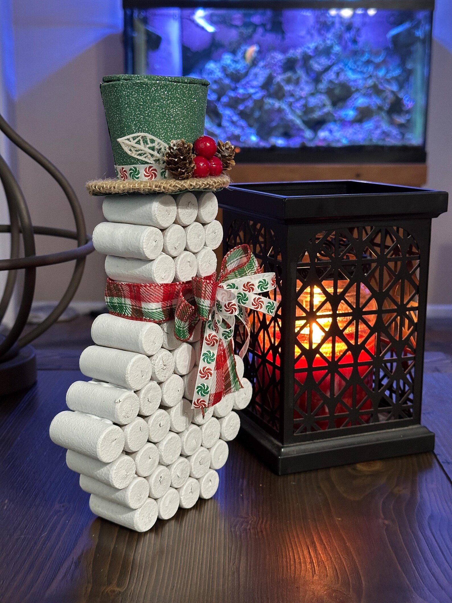 Christmas Snowman of Wine Corks - Etsy