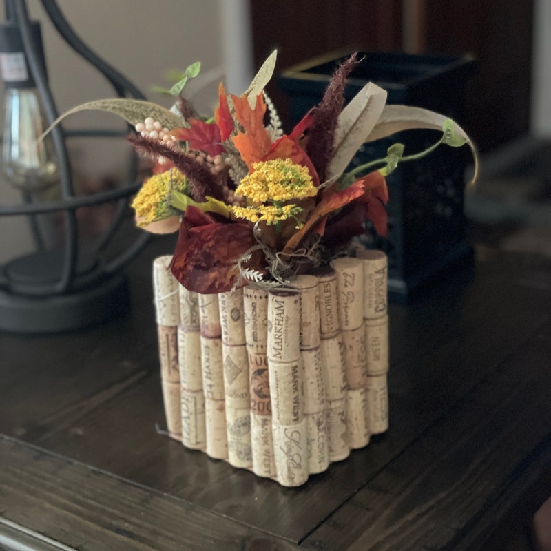 Wine Cork Planter - Etsy
