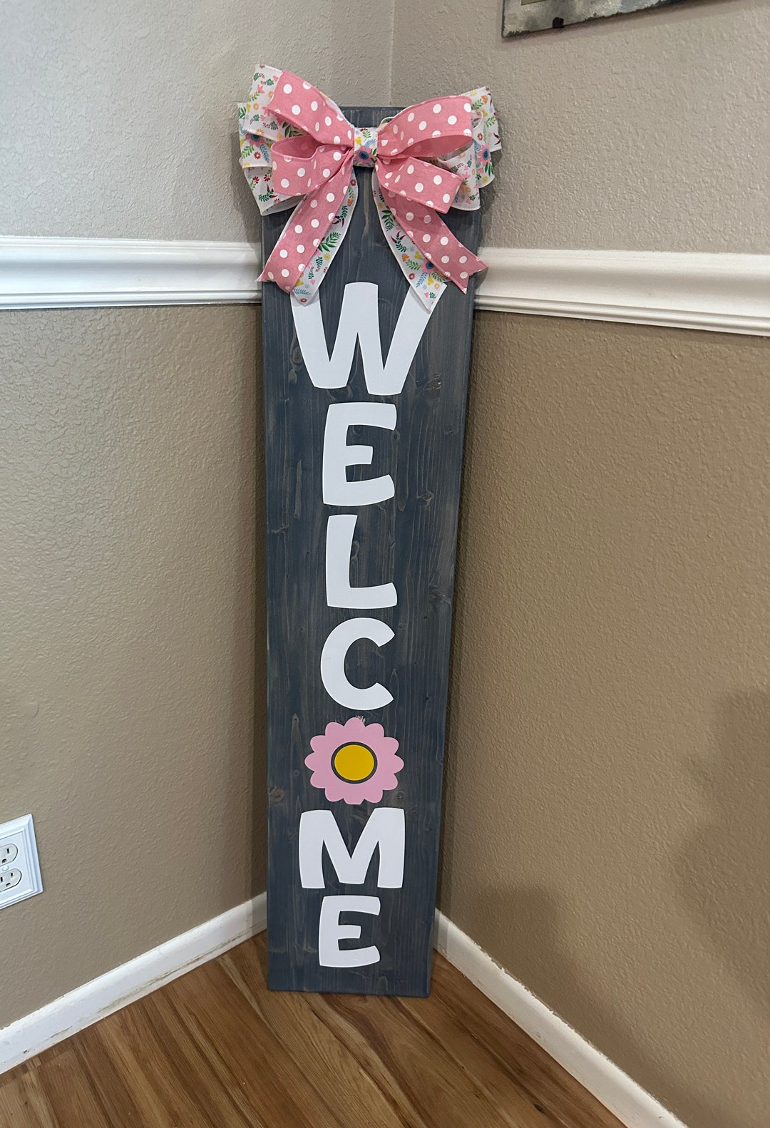 Welcome Porch Sign - Etsy