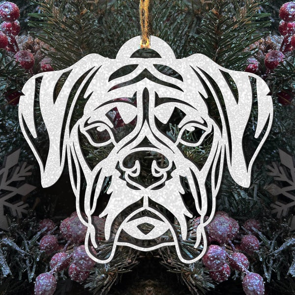 Boxer Ornament - Etsy