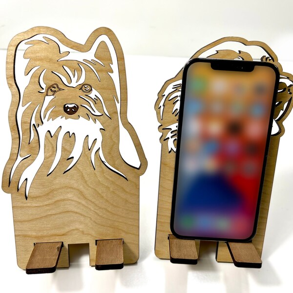 Yorkie Cell Phone Holder - Etsy