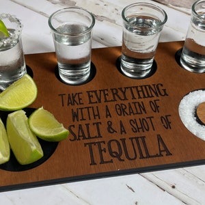 Custom Personalized Shot Board Logo on a Shot Board Shot Glass Board - Etsy