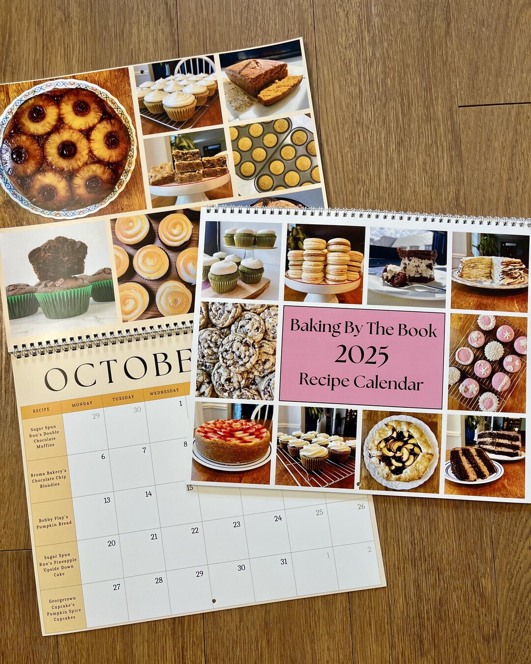 Baking by the Book 2025 Recipe Calendar - Etsy