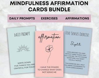 Affirmation Cards Printable With Positive Motivational Quotes - Etsy