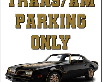 Pontiac Trans Am Metal Sign - Etsy