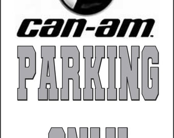 Metal Sign Can Am - Etsy