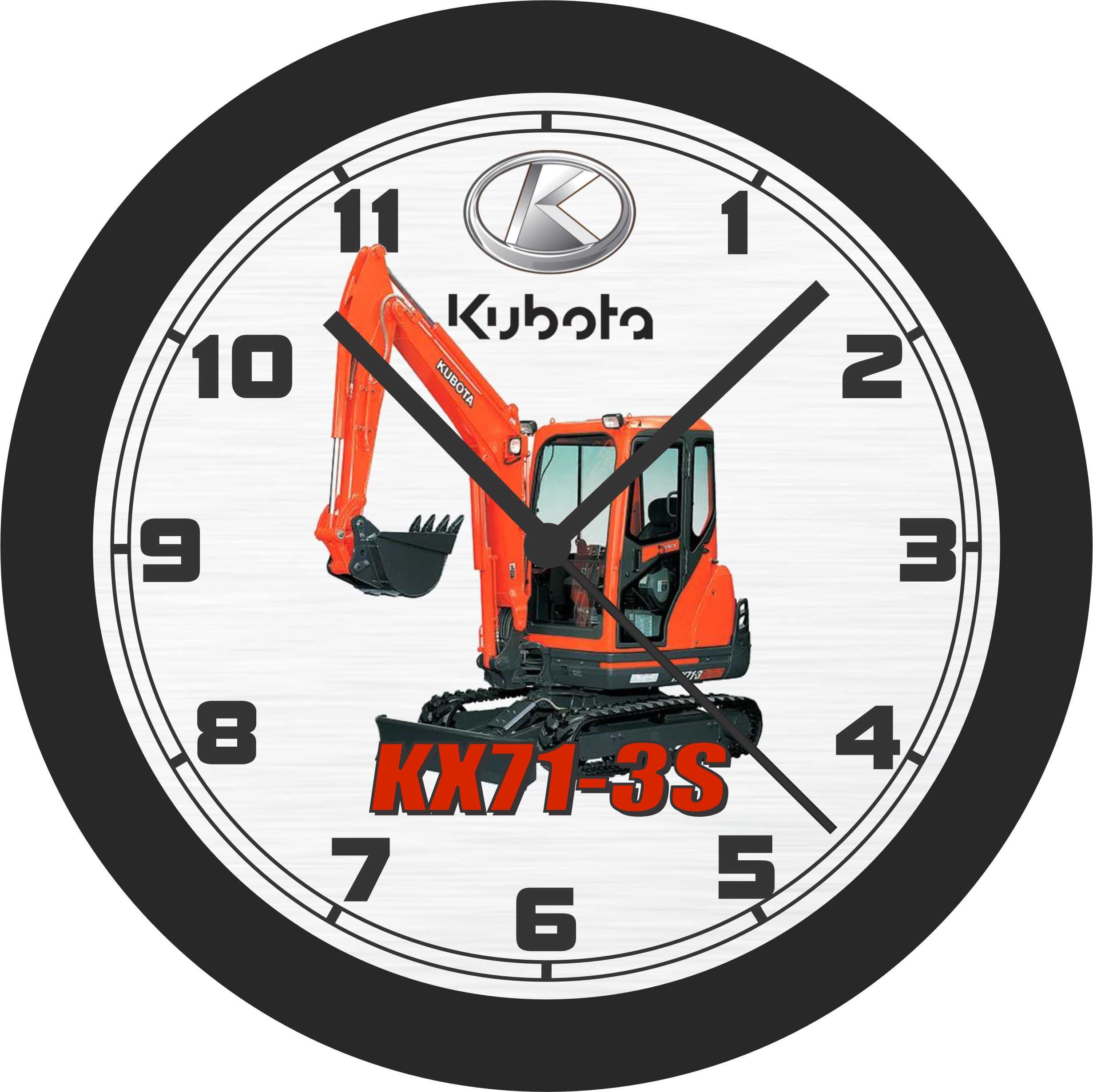 Kubota KX71-3S Excavator Wall Clock-free US Ship - Etsy