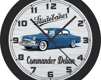 Studebaker Wall Clock - Etsy