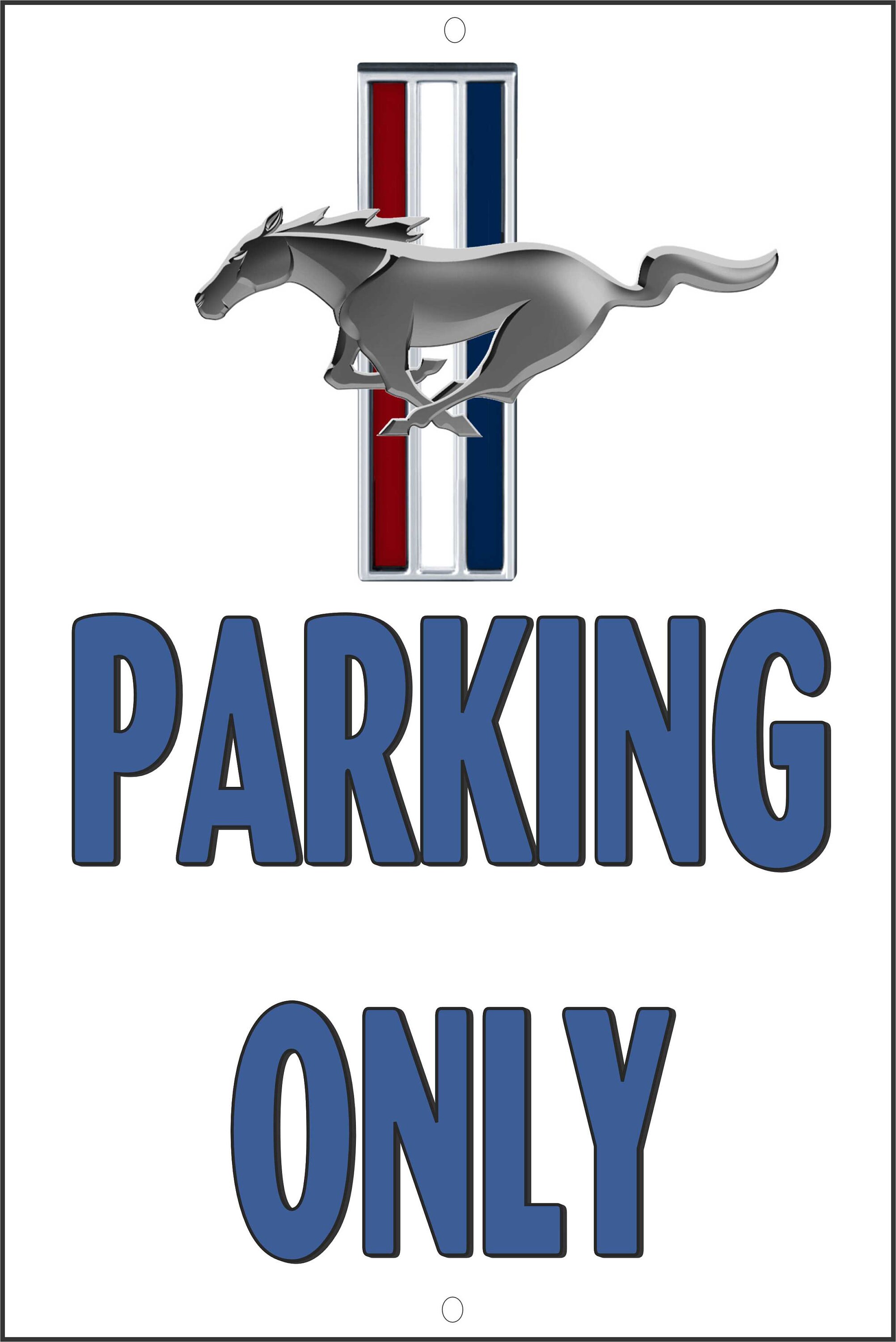 Mustang Tri Bar Emblem