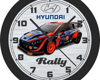 Rally Car Clock - Etsy