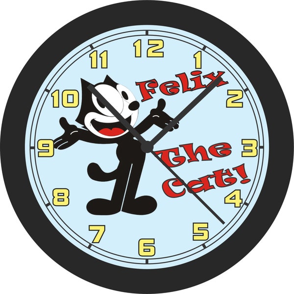 Felix the Cat Wall Clock - Etsy