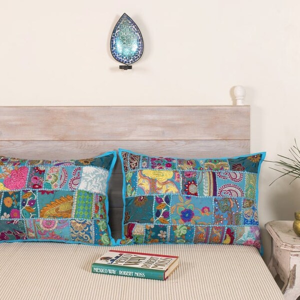 Patchwork Pillowcase - Etsy