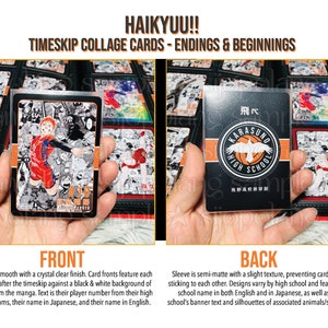 HQ!! Timeskip Character Collage Cards || Volleyball Anime ...