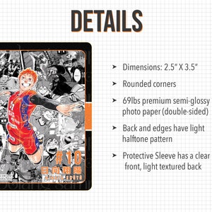 HQ!! Timeskip Character Collage Cards || Volleyball Anime ...