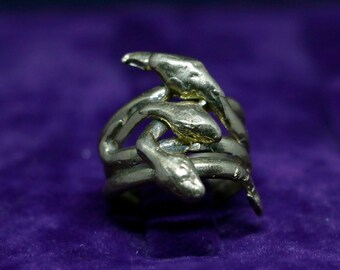Bronze Snake Ring - Etsy