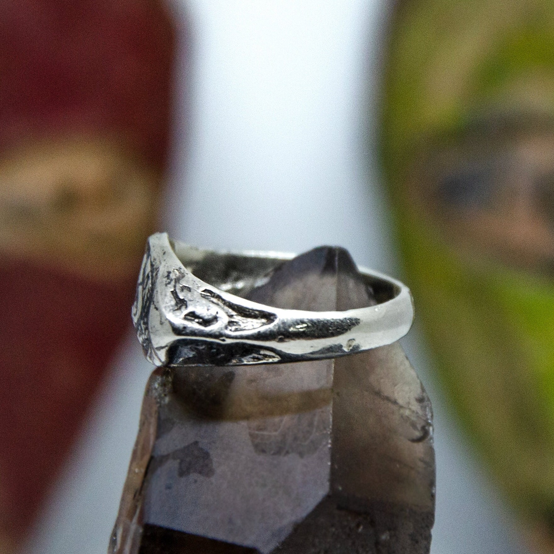 Alexander the Great Ring, 925 Sterling Silver and Bronze, Handmade ...