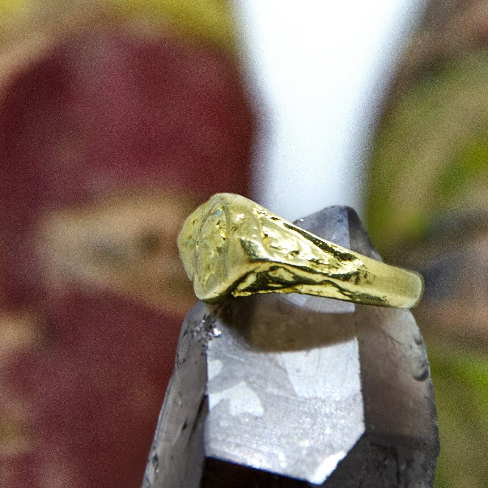 Alexander the Great Ring, 925 Sterling Silver and Bronze, Handmade ...