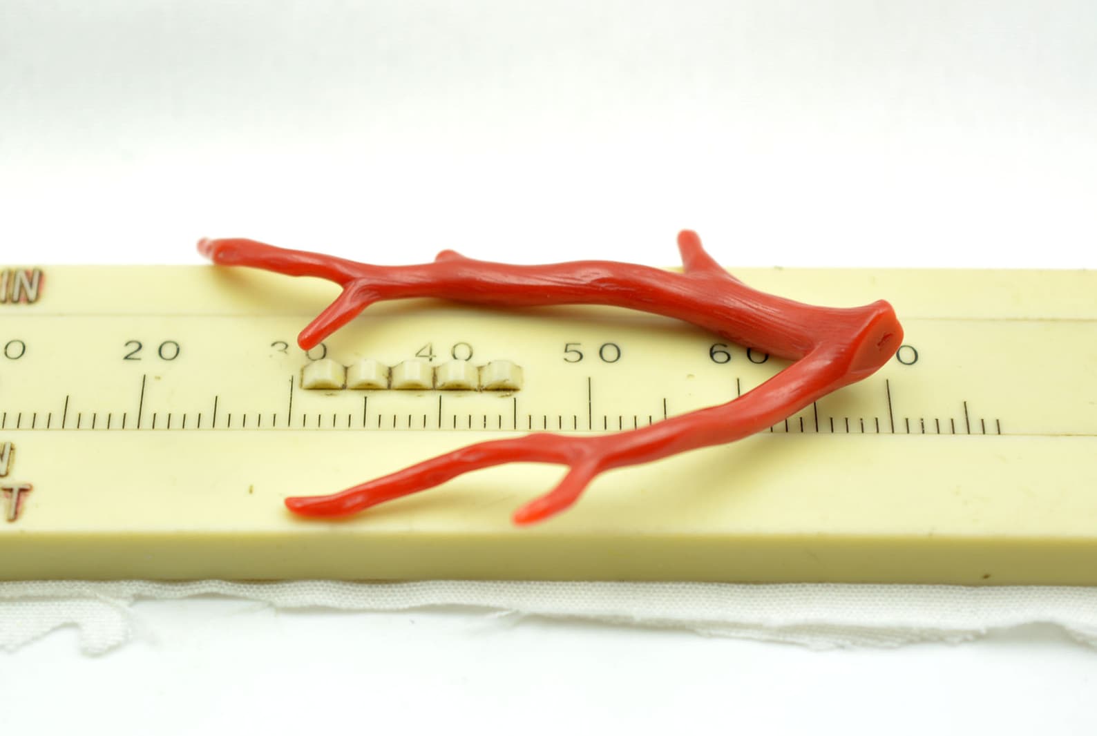 Red Coral Gemstone, Raw Italian Coral Stick, Natural Italian Coral ...