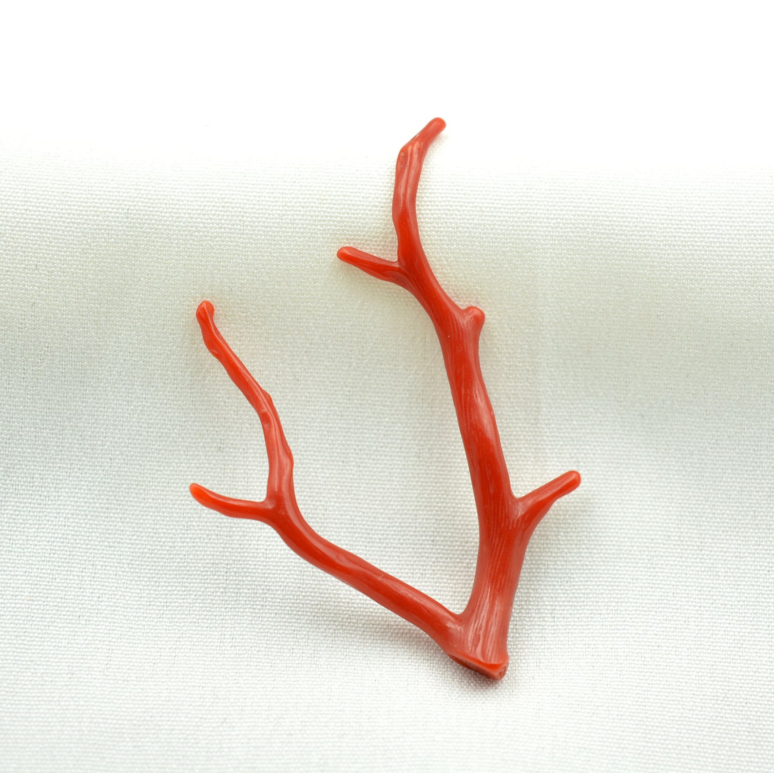 Red Coral Gemstone, Raw Italian Coral Stick, Natural Italian Coral ...