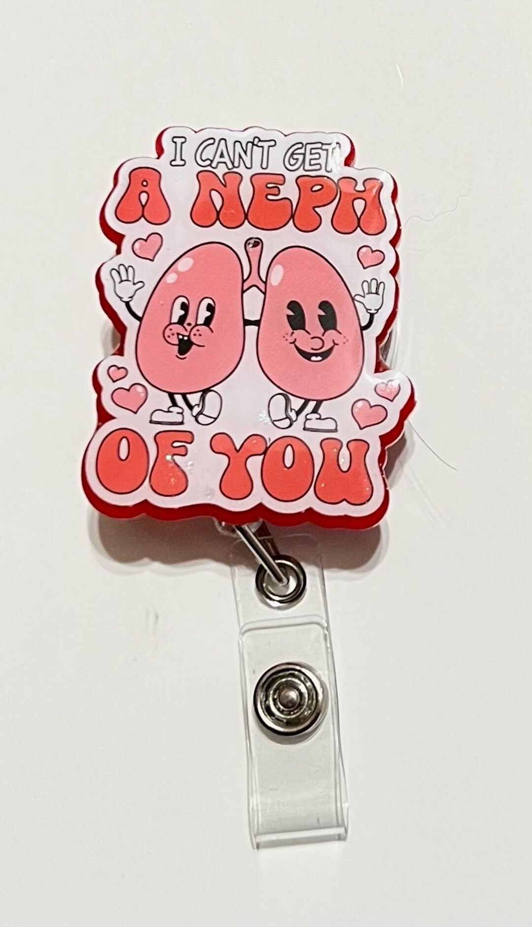 I Can’t Get Enough of You/ Kidney/ Valentine’s Day Badge Reel - Etsy