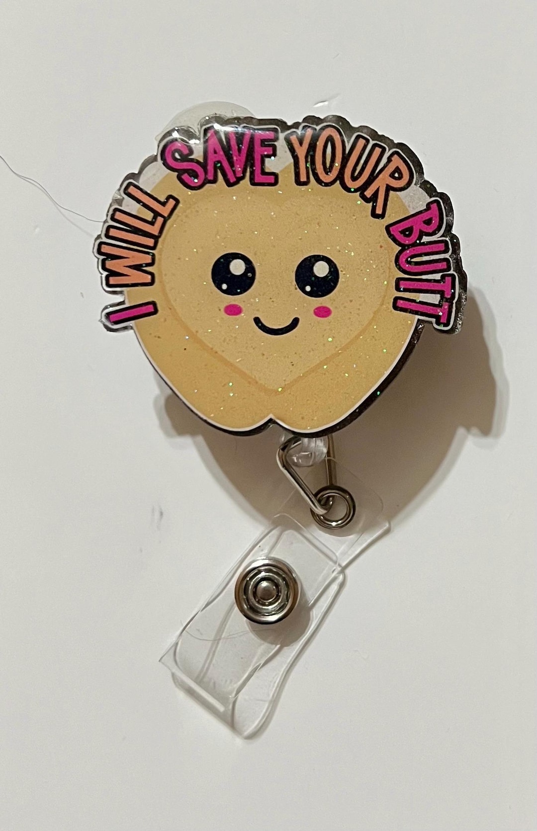 Mepilex Patch/nurse/ I Will Save Your Butt Badge Reel - Etsy