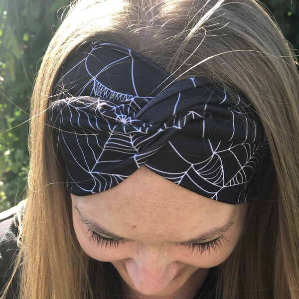 Spider Web Headband - Etsy