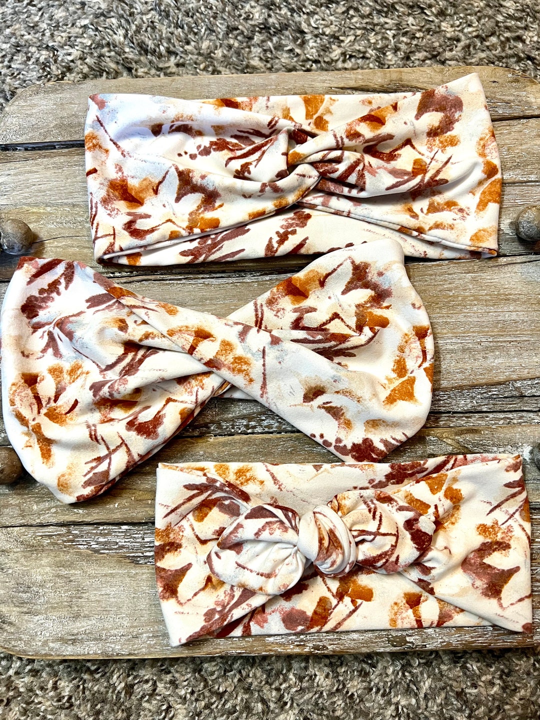 Autumn Leaves Headband/headwrap/turban - Etsy