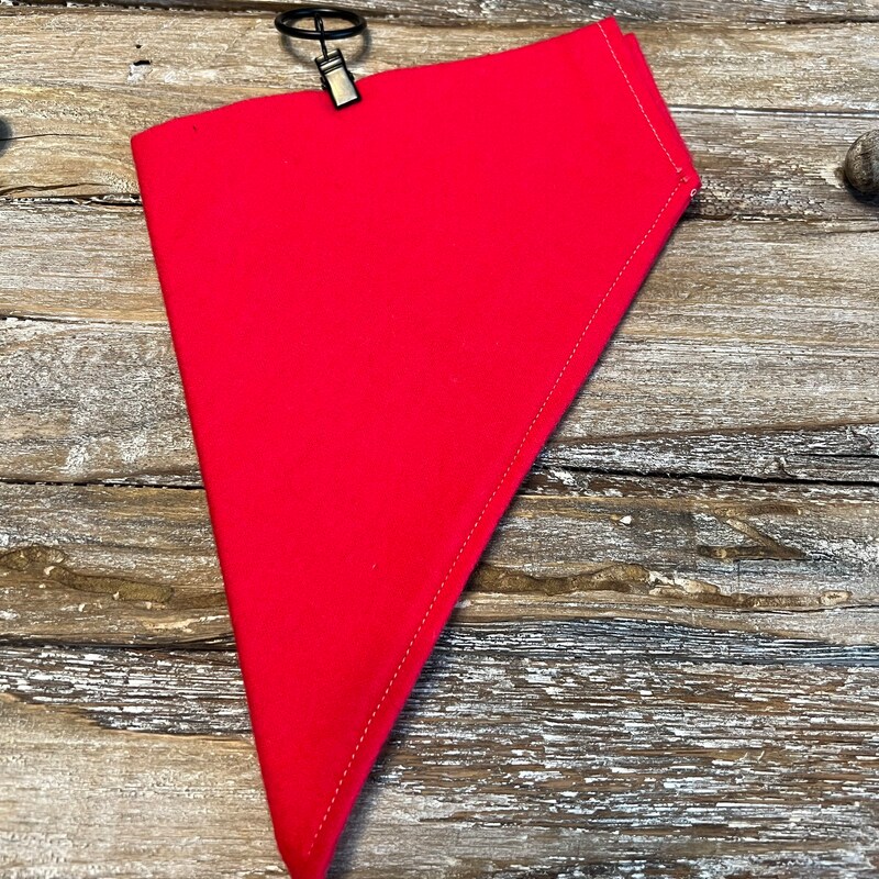 Solid Red Bandana - Etsy