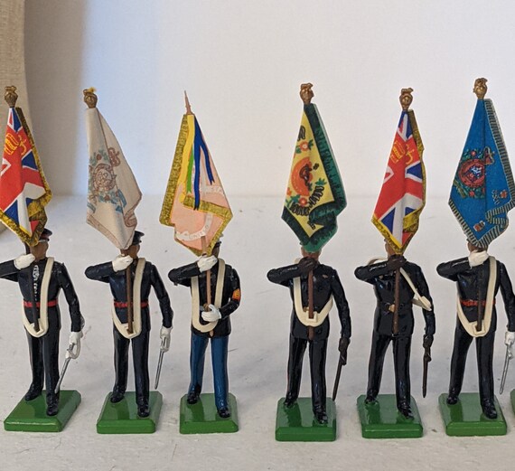 Vintage 1986 Royal Regiment Toy Soldiers Nine in Total | Etsy