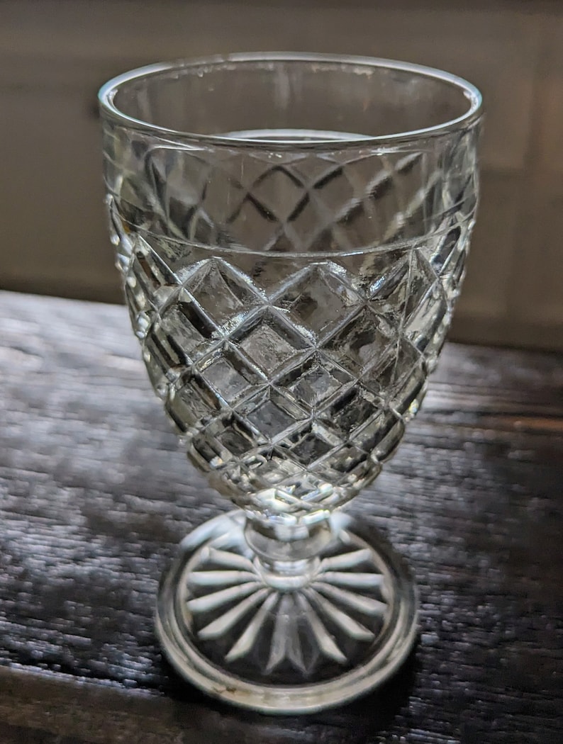 Vintage Set of Four Anchor Hocking Waterford Waffle Tumblers ... Vintage Set of Four Anchor Hocking Waterford Waffle Tumblers ...